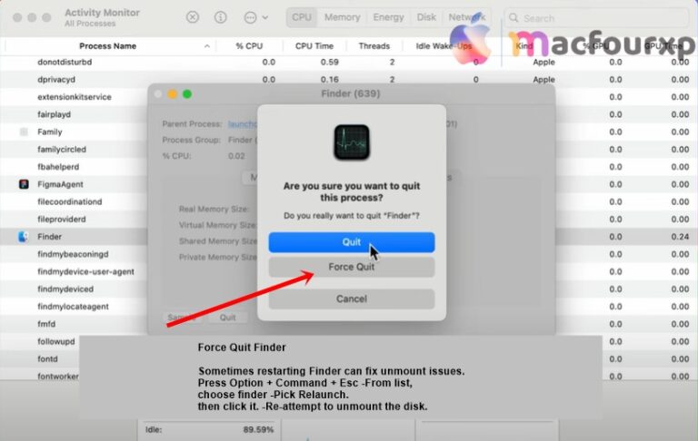 Fixed : 'Could Not Unmount Disk 69888' Error (7 Method)