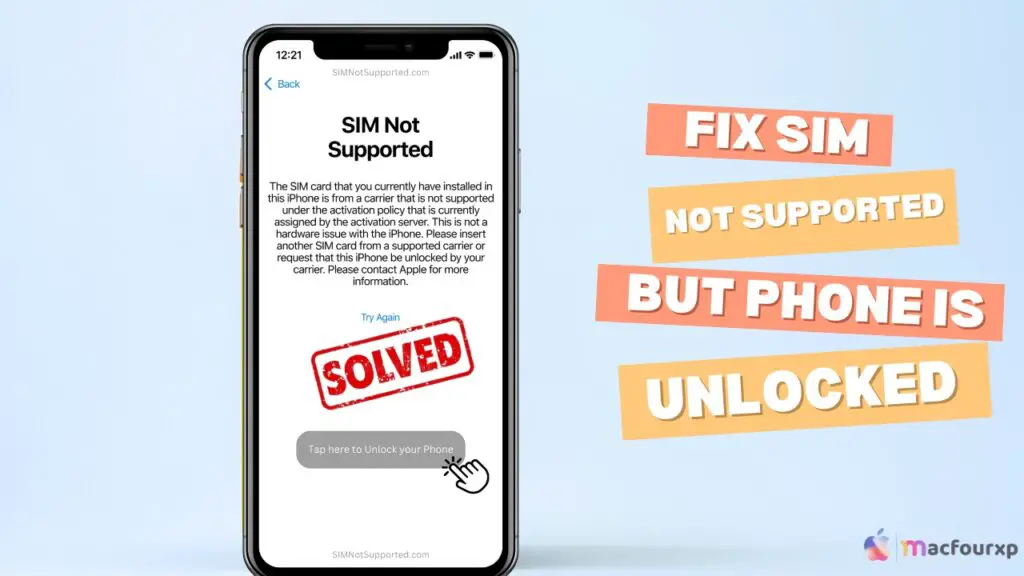 7 Simple Solutions To Fix 'SIM Not Supported' On IPhone